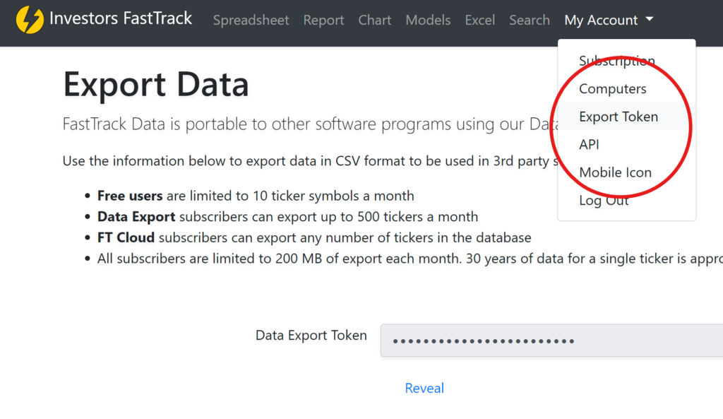 Use FastTrack data with Fund Manager Pro - Investors FastTrack